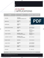 Recommended Illumination Levels As Per NBC PDF | PDF