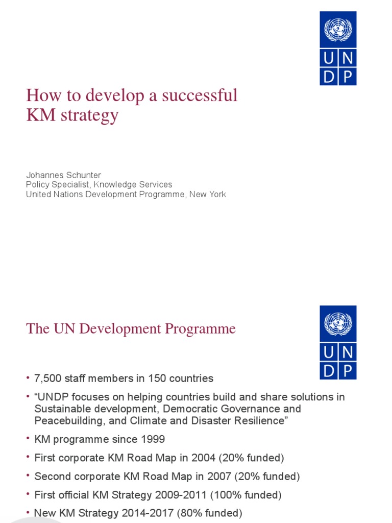 How To Develop A Successful KM Strategy | PDF | United Nations ...
