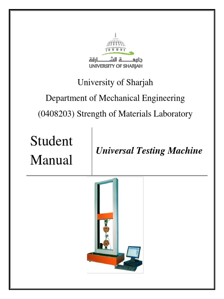 Tensile Test Lab | PDF | Ultimate Tensile Strength | Deformation ...