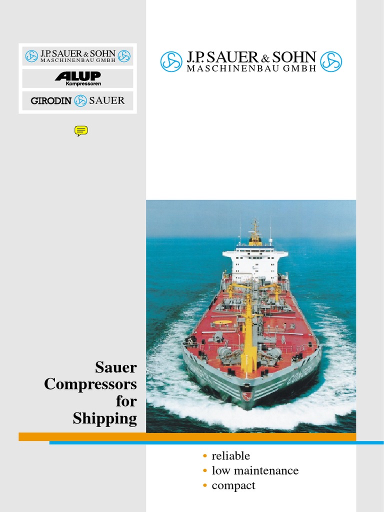 JP Sauer Sohn Catalogues - Compressors | PDF | Piston | Cylinder (Engine)