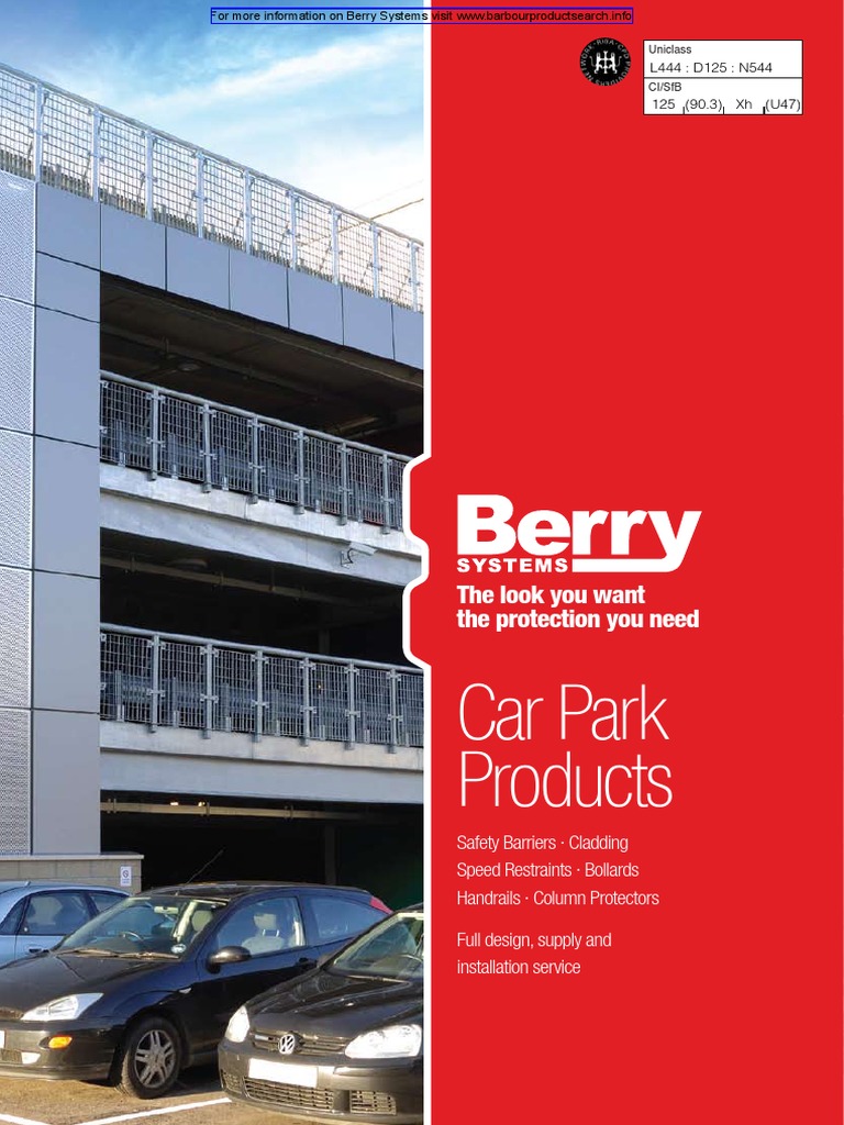 Berry-Systems-car-park-products - Barriers - Catalogue PDF | PDF ...
