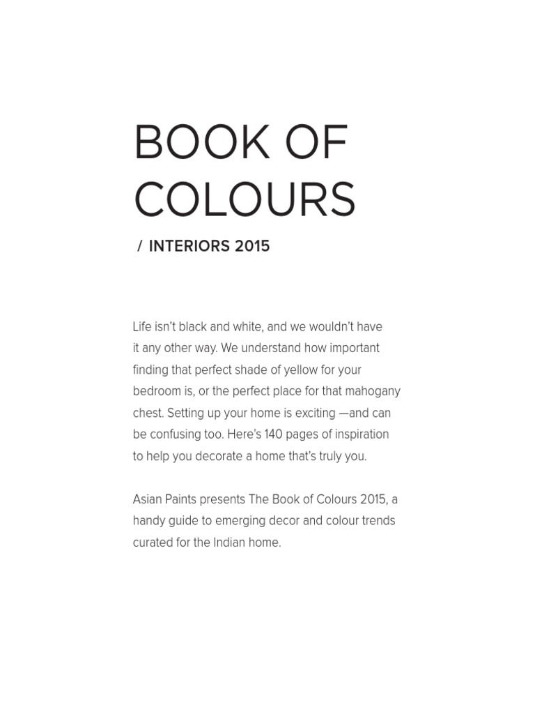 Royale Book of Colours | PDF | Color | Nature