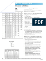 NEMA Motor Dimensions - Reference Chart | PDF | Manufactured Goods ...