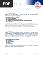 First Aid-100 Questions | PDF | Cardiopulmonary Resuscitation | First Aid