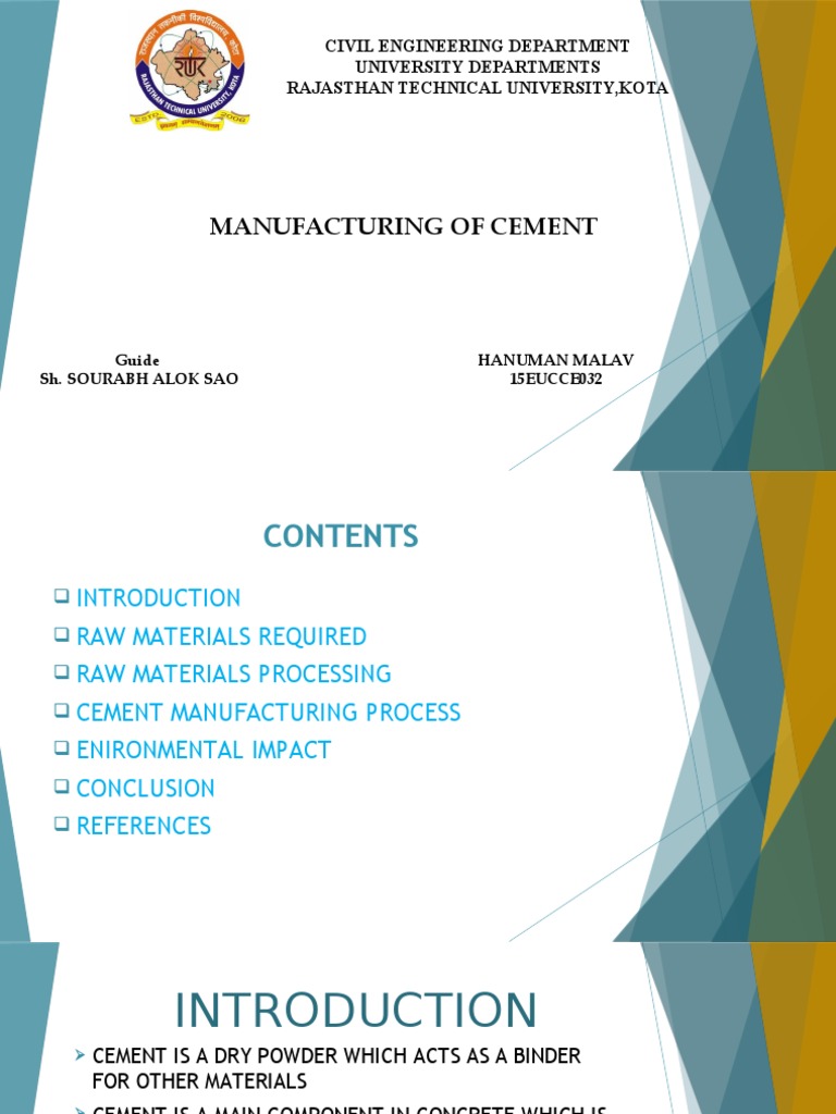 Industrial Training Civil Engineering | PDF | Cement | Materials