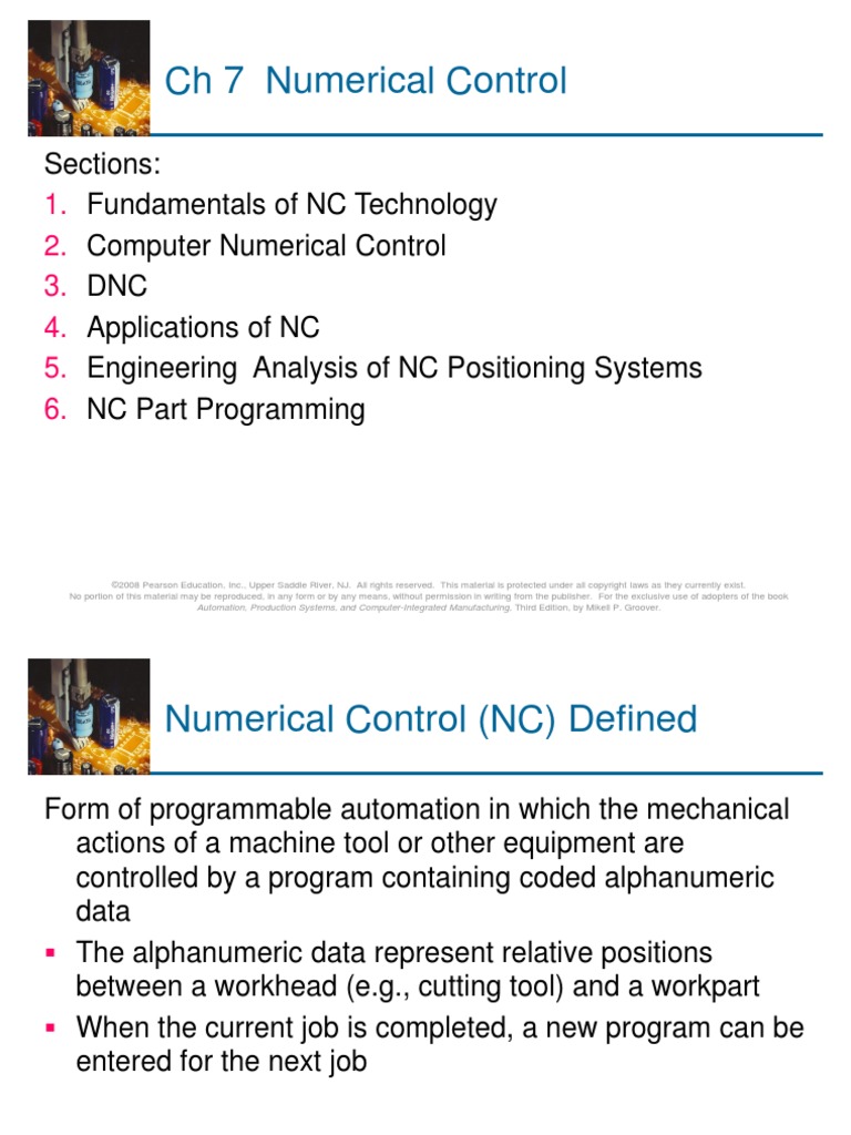 Basic NC Operation | PDF | Numerical Control | Computing And ...