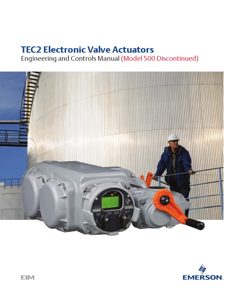 Eim Tec2 Electronic Valve Actuators Engineering Controls Manual A4 en ...