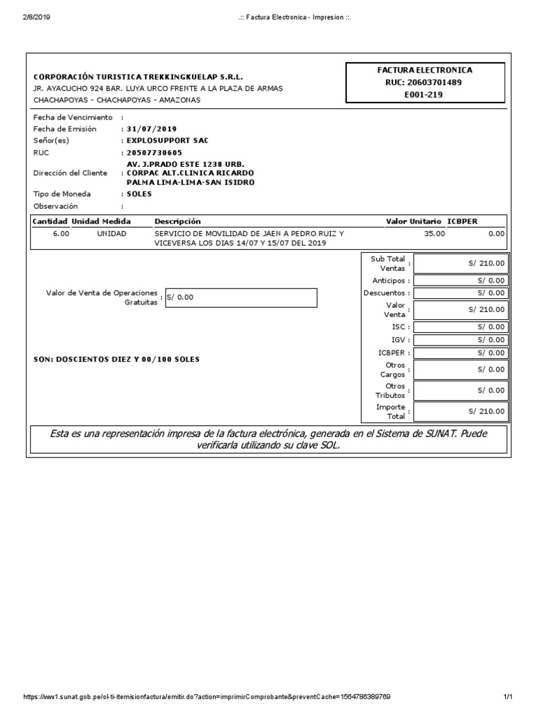 Modelo de Factura Electronica | Aplicación web | Tecnología bancaria