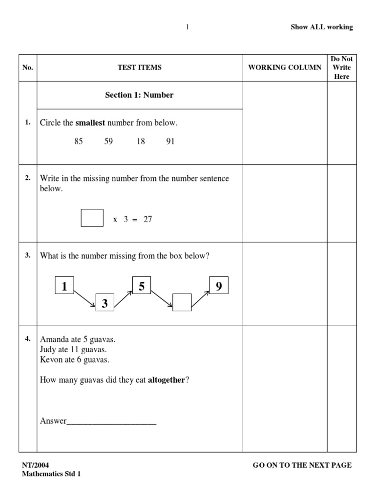 Show ALL Math Test Answers | PDF | Shape | Teaching Mathematics