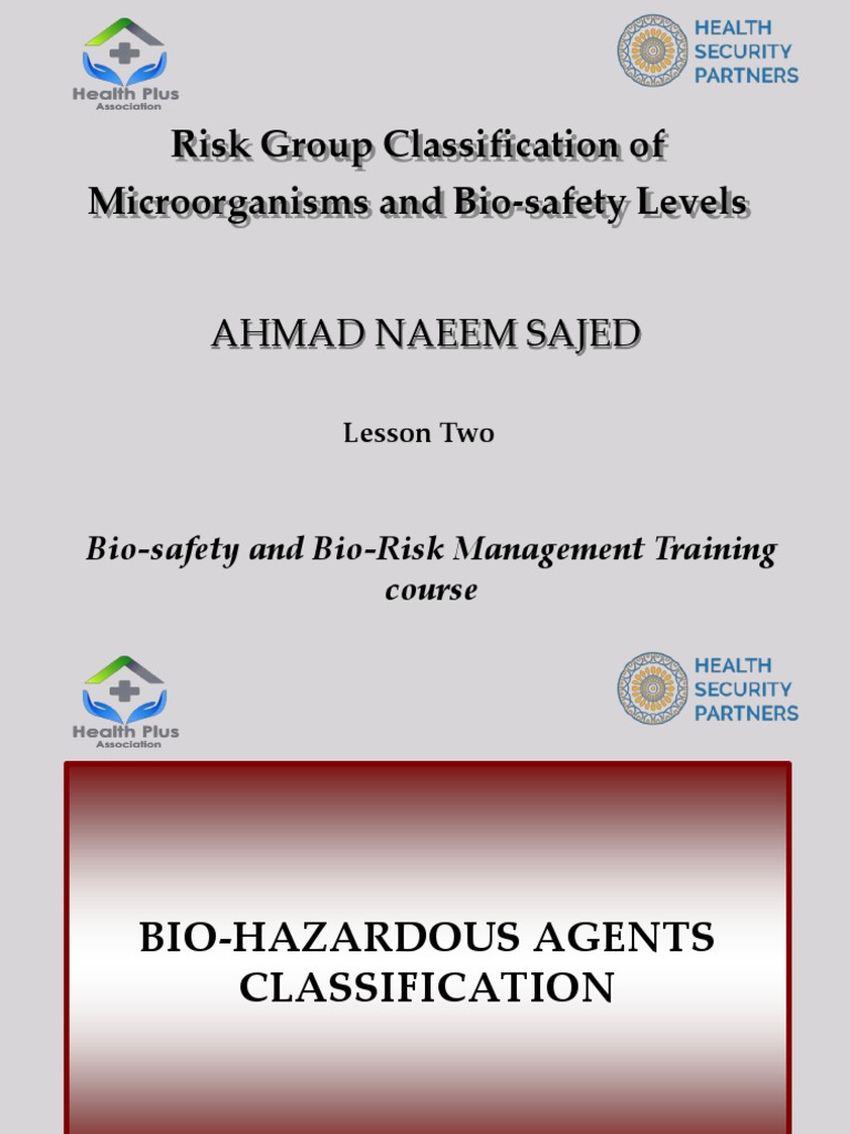 Biosafety Levels | PDF | Infection | Pathogen