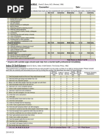POMS Profile Questionnaire | PDF | Emotions | Psychology