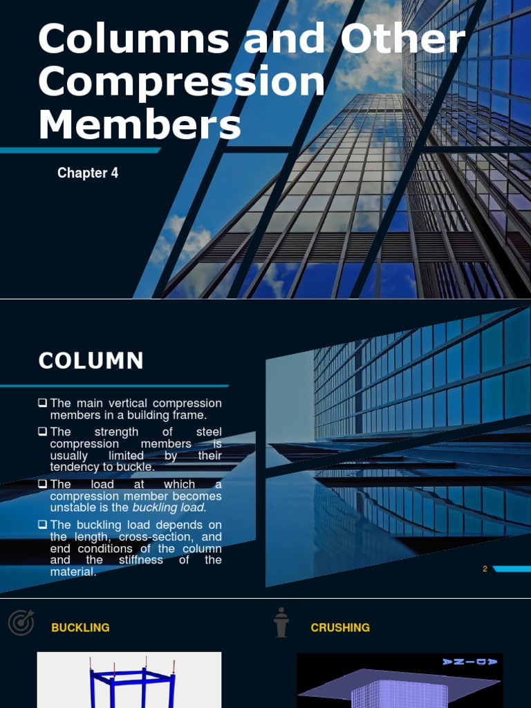 Axially Loaded Compression Members | PDF | Buckling | Deformation ... Axially Loaded Compression Members | PDF | Buckling | Deformation ...
