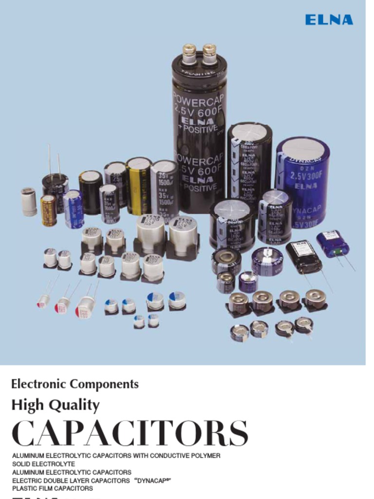 Capacitors: High Quality | PDF | Capacitor | Energy Storage