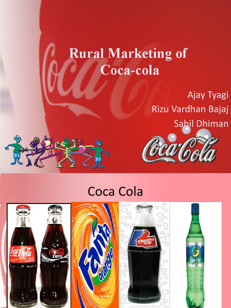 Rural Marketing of Coca-Cola: Ajay Tyagi Rizu Vardhan Bajaj Sahil ...