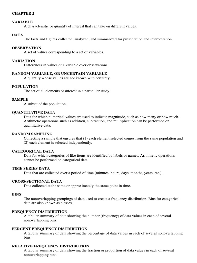 Business Analytics CHAPTER 2 | PDF | Correlation And Dependence | Percentile