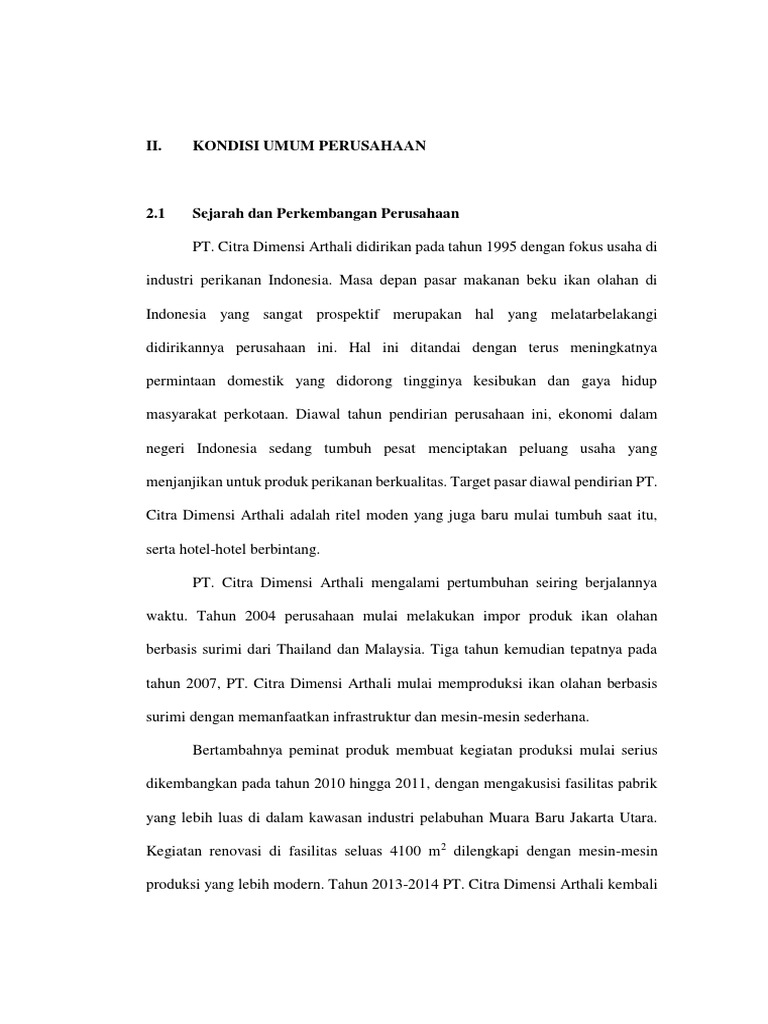 Perusahaan NNNN | PDF