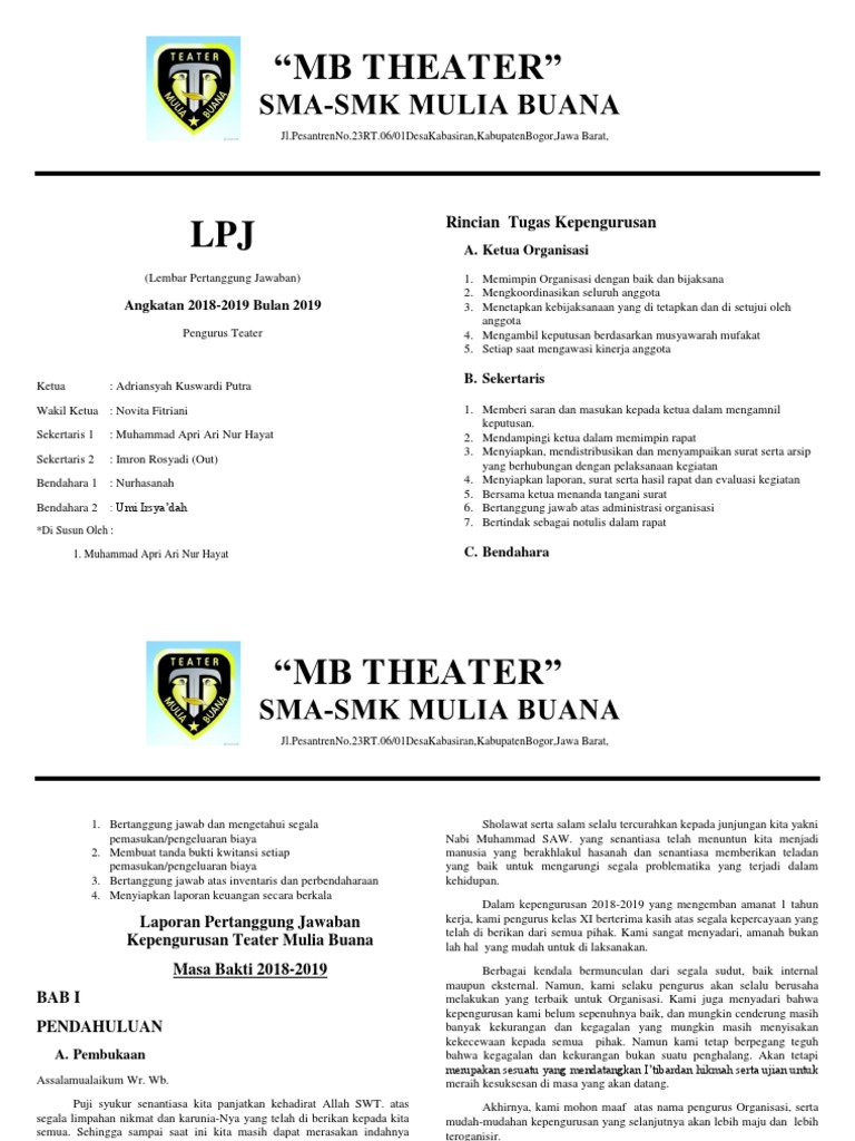 LPJ 2019 | PDF
