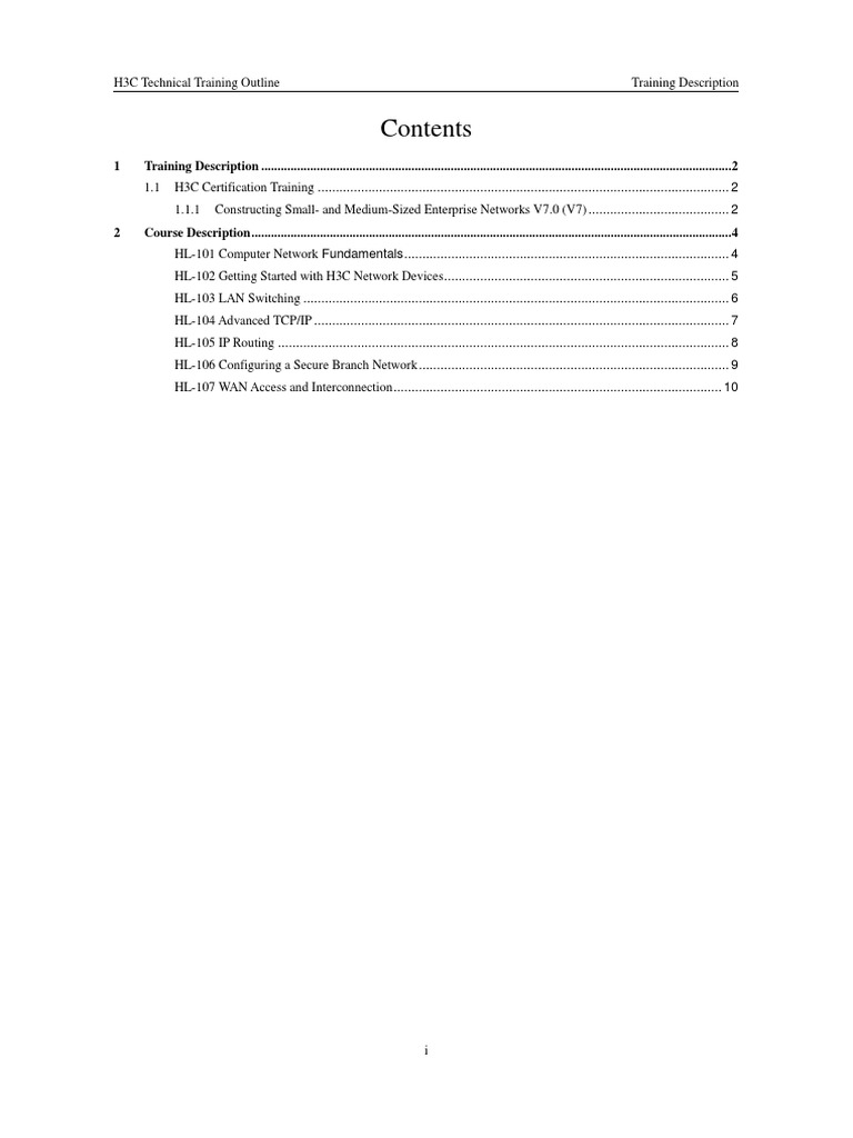 Training Outline For The Constructing Small - and Medium-Sized ...