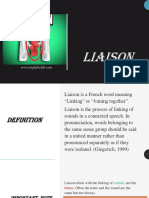 Linking in Phonology | PDF | Speech | English Language