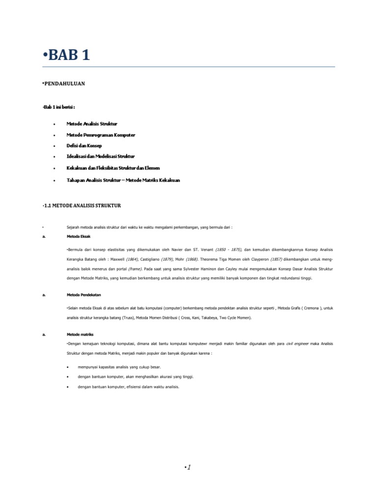 BAB 1 Matriks Kuarto | PDF