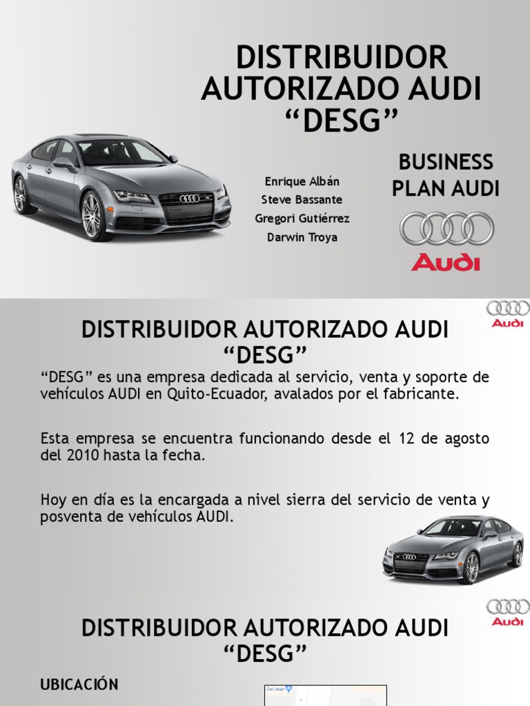 Business Plan Audi | PDF | Business