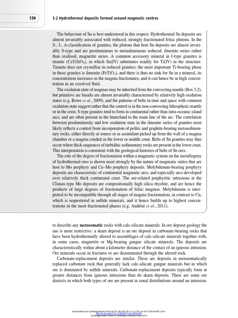 151 - OreOre Deposit Geology (John Ridley, 2013) | PDF | Igneous Rock ...