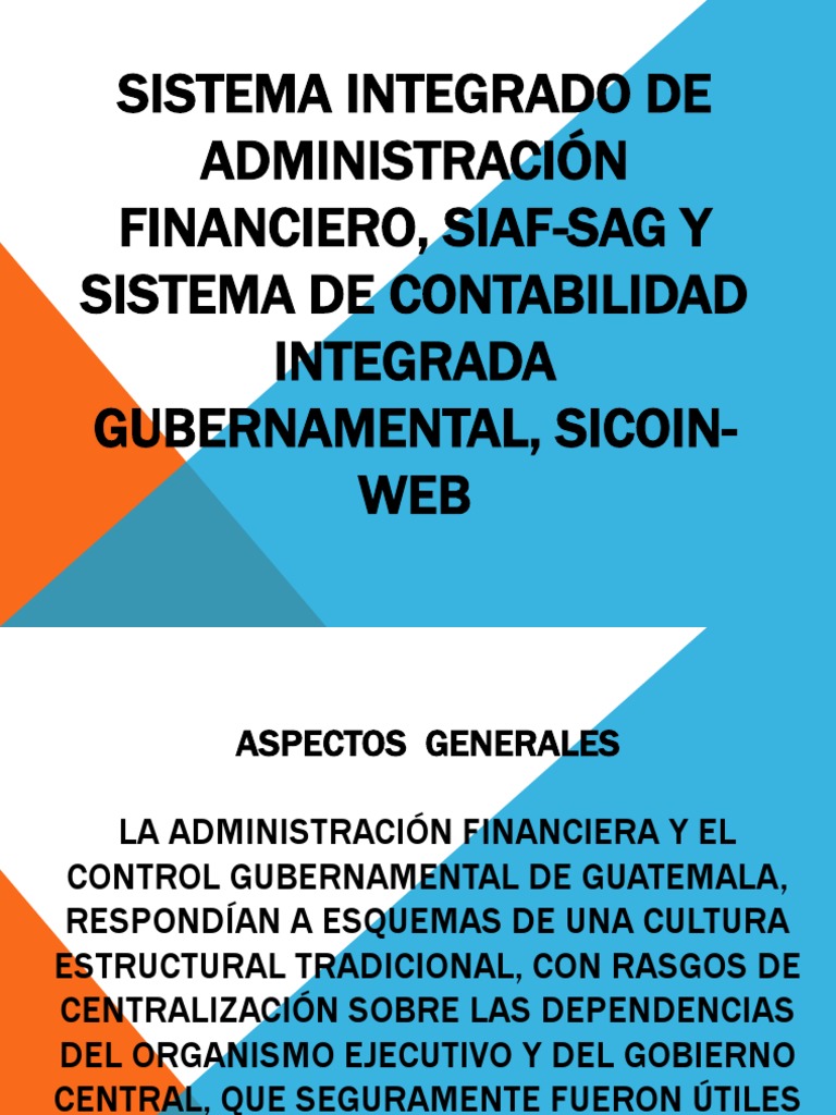Siaf Sag Capitulo Iii | PDF | Devengo | Contabilidad