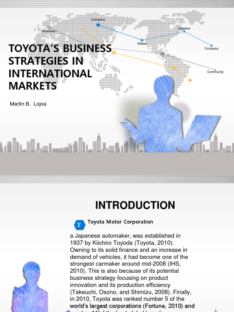 International Business Toyota | PDF | Toyota | Market (Economics)