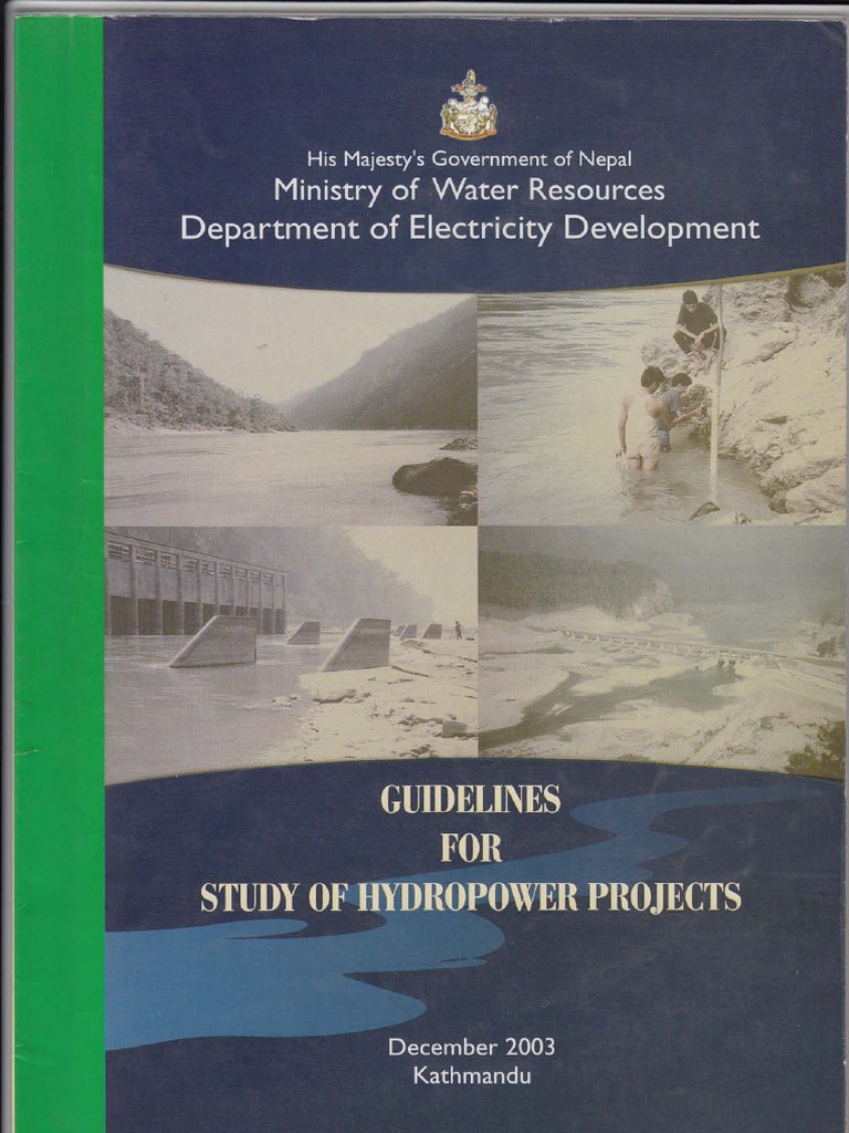 Guidelines For Study of Hydropower Projects PDF | PDF