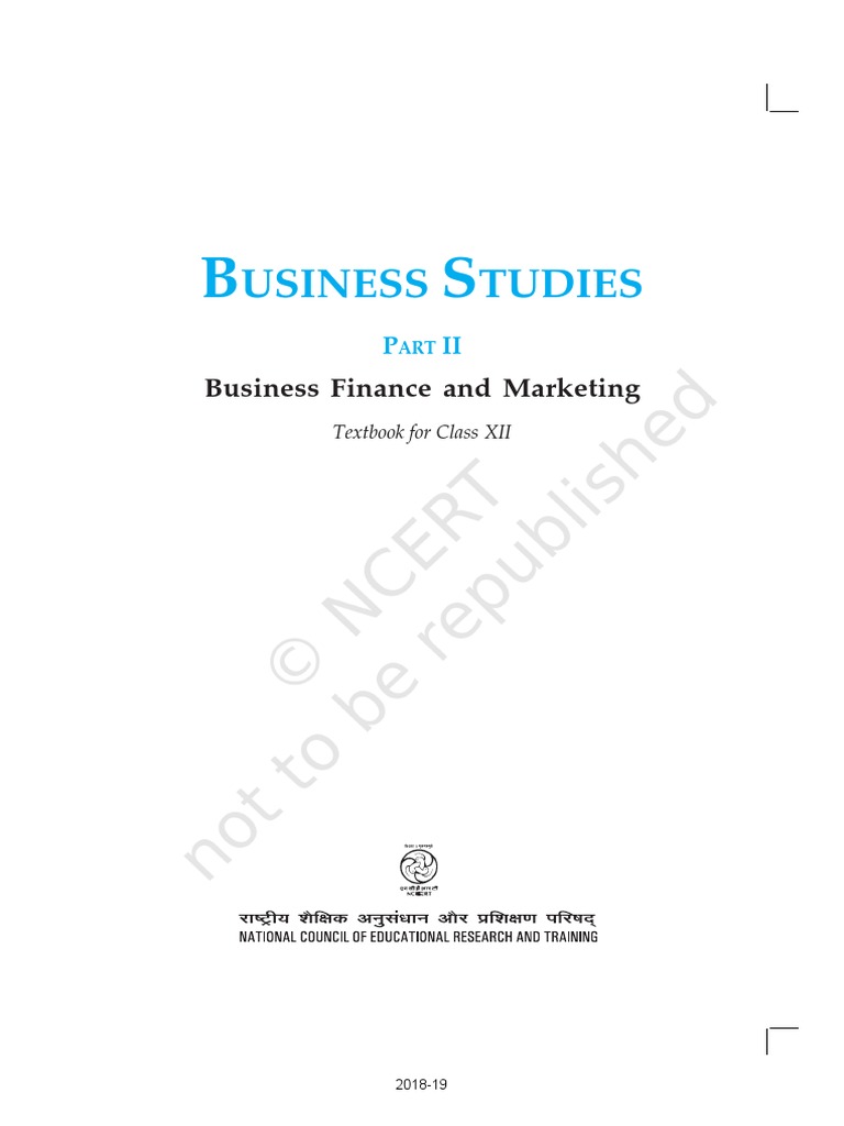 Class 12 Business Studies Part 2 PDF | PDF | Dividend | Stocks