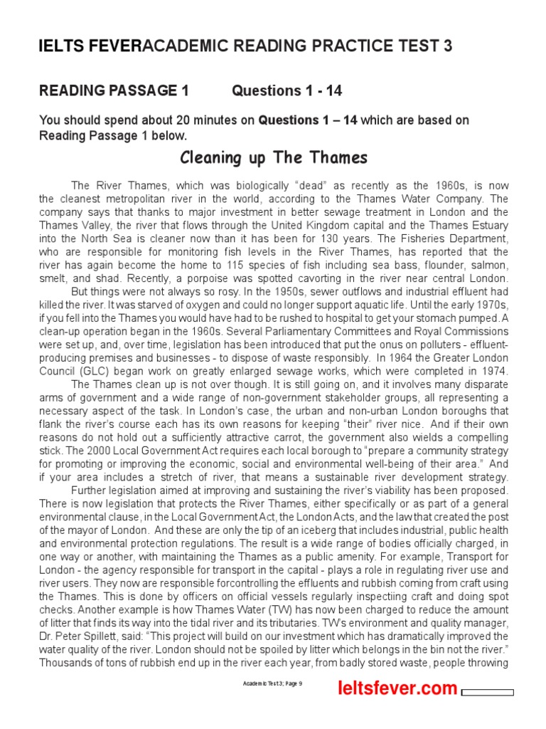 Academic Reading Practice Test 3 PDF | PDF | Nicotine | Cigarette