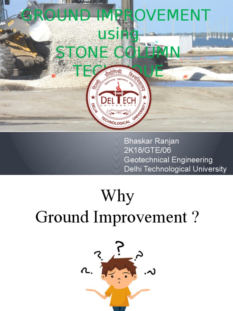 Open Area Study Semianar | PDF | Column | Soil