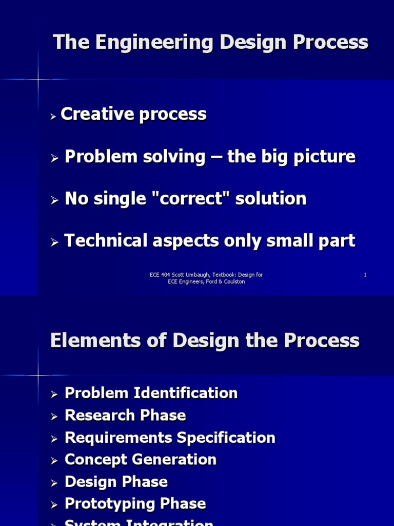 Nasa Engineering Design Process