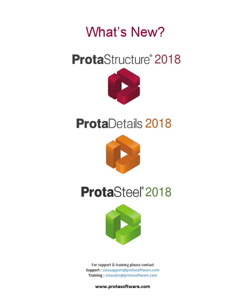 Protastructure 2018 Whats New | PDF | Truss | Beam (Structure)