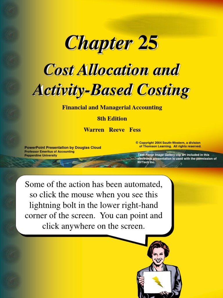 Cost Allocation and Activity-Based Costing: Financial and Managerial ...