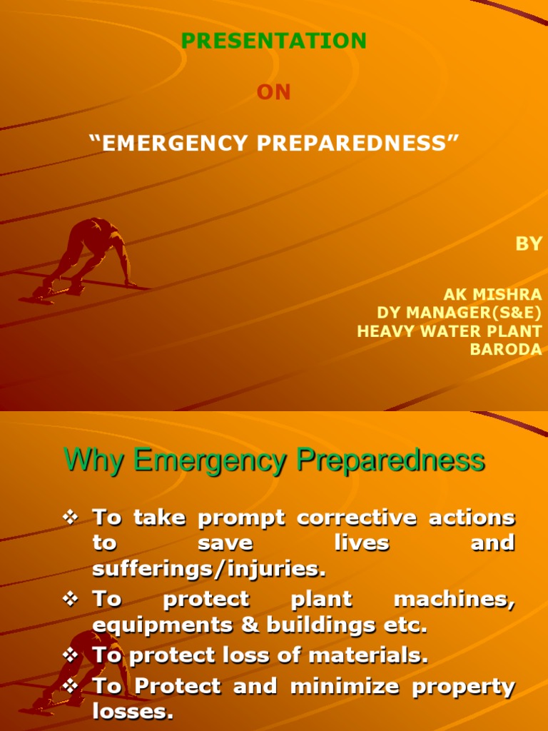 Emergency Preparedness Presentation | PDF | Emergency Management ...