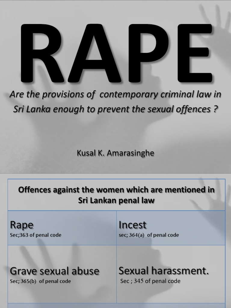 Detail 5 PDF | PDF | Rape | Sex And The Law