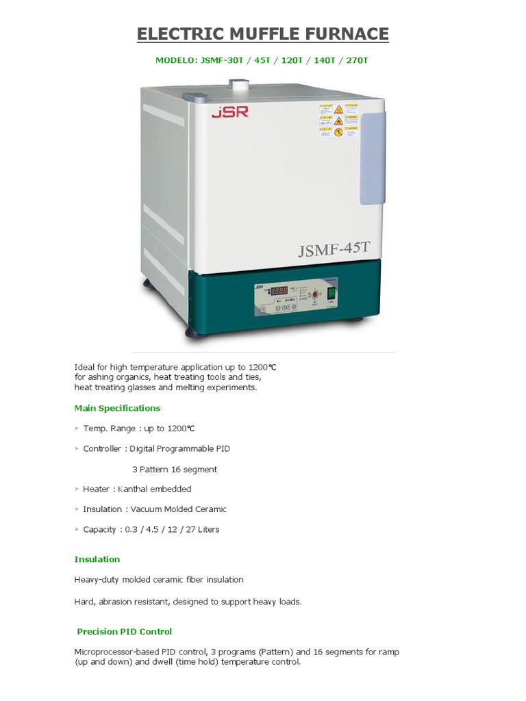 Muffle Furnace Diagram