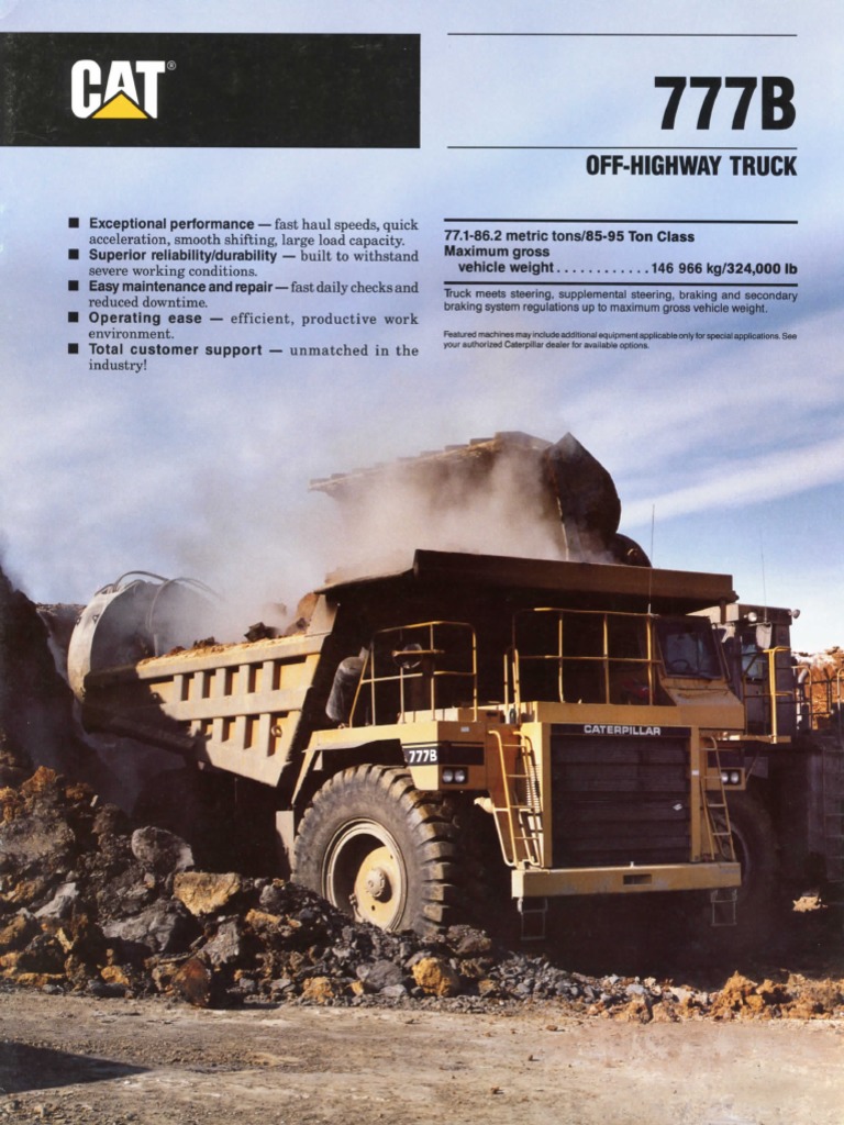 777 D Caterpillar | PDF | Automatic Transmission | Transmission (Mechanics)