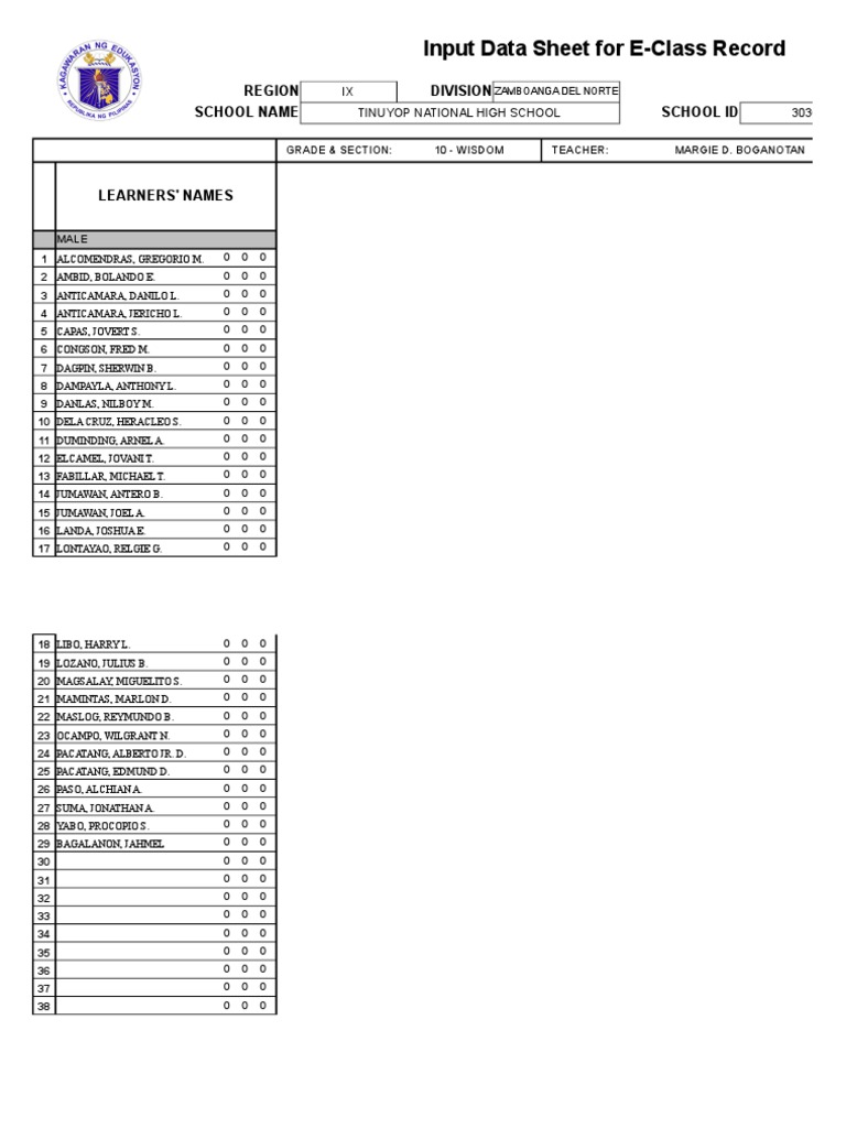 Arpan Grades 4th Grading | PDF