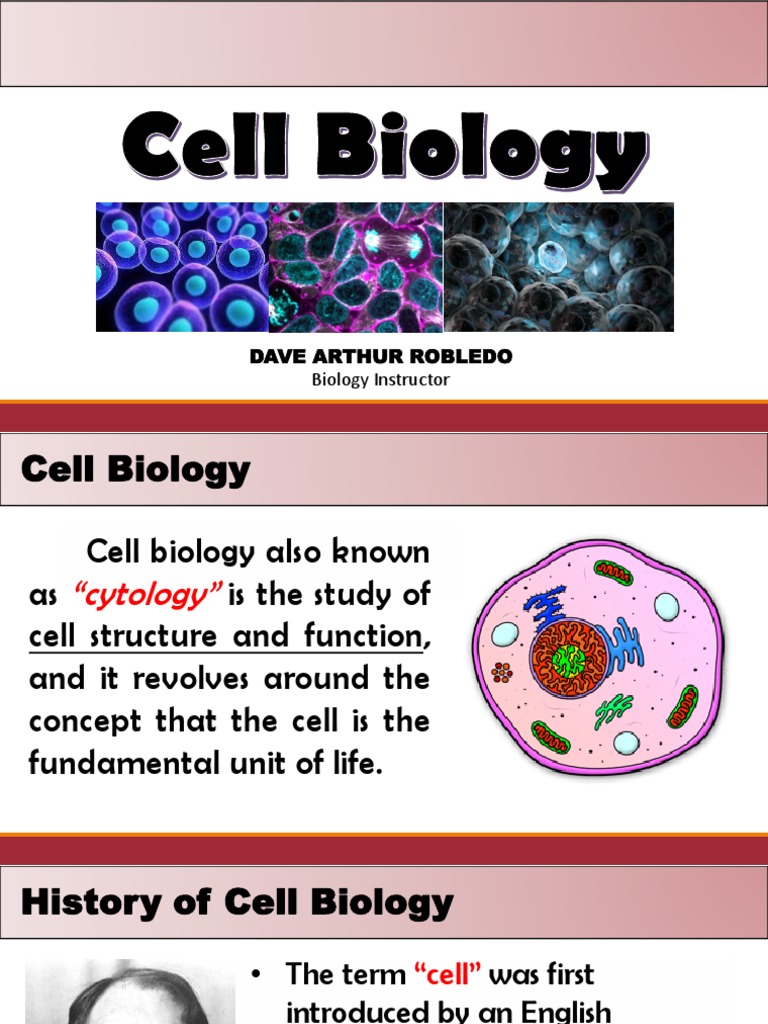 Cell Biology | PDF | Cell Nucleus | Cell (Biology)
