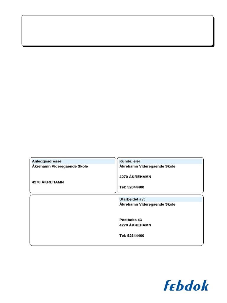 Exemplu Documentatie Febdok | PDF