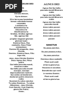 Gloria in Excelsis Deo Lyrics - Singing Bell | PDF