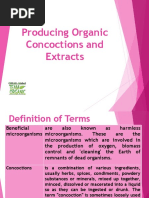 04 Produce Organic Concoctions and Extracts | PDF | Vinegar | Coconut