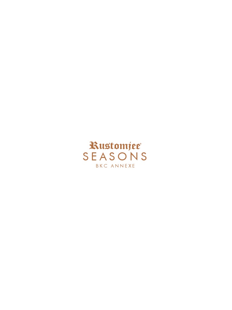 Rustomjee Seasons - Location Docket | PDF | Companies | Banks
