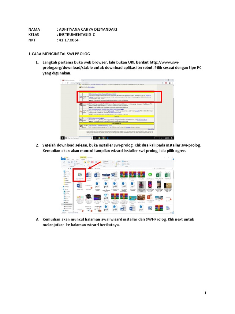 Panduan Instalasi SWI-Prolog | PDF | Komputer
