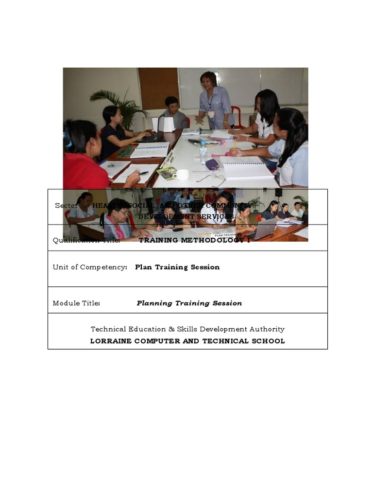 Plan Training Session | PDF | Cosmetics | Shampoo