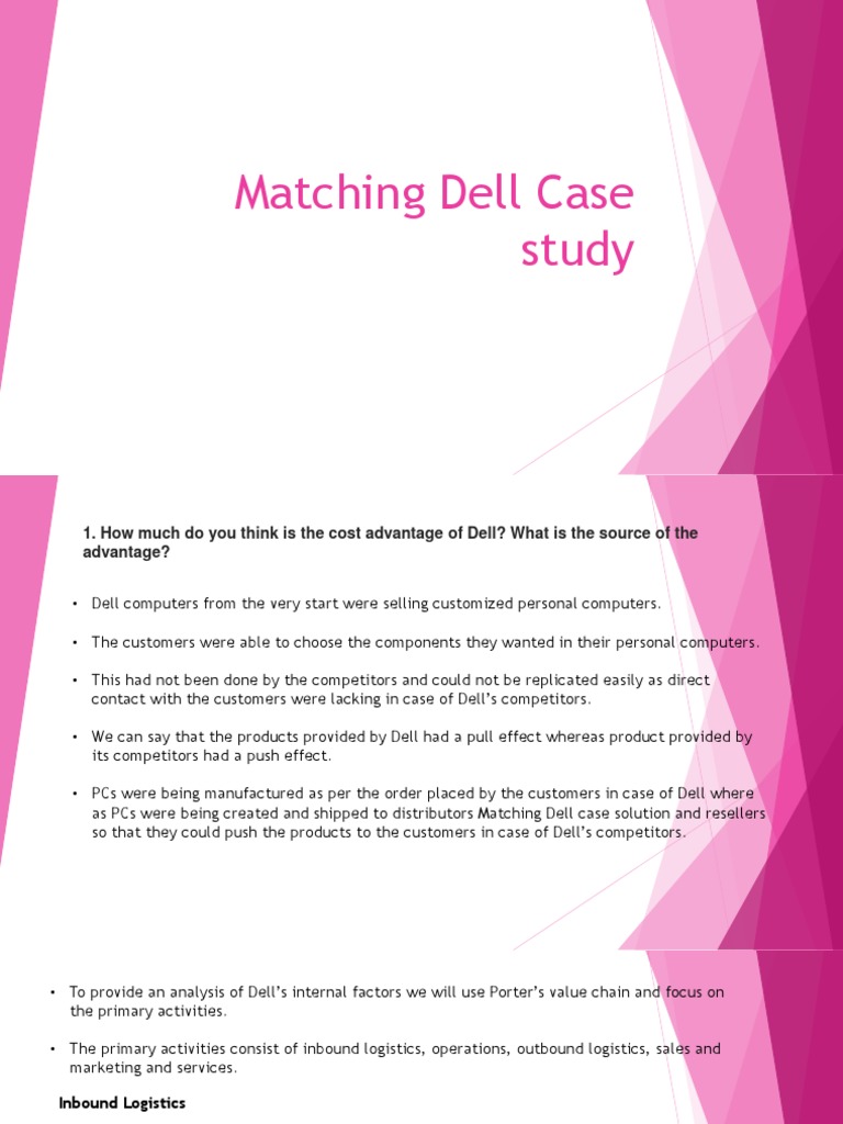 Dell Case Study | PDF | Dell | Personal Computers