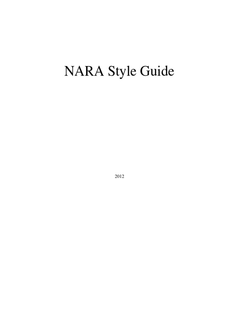 Style Guide | PDF | Acronym | Typefaces