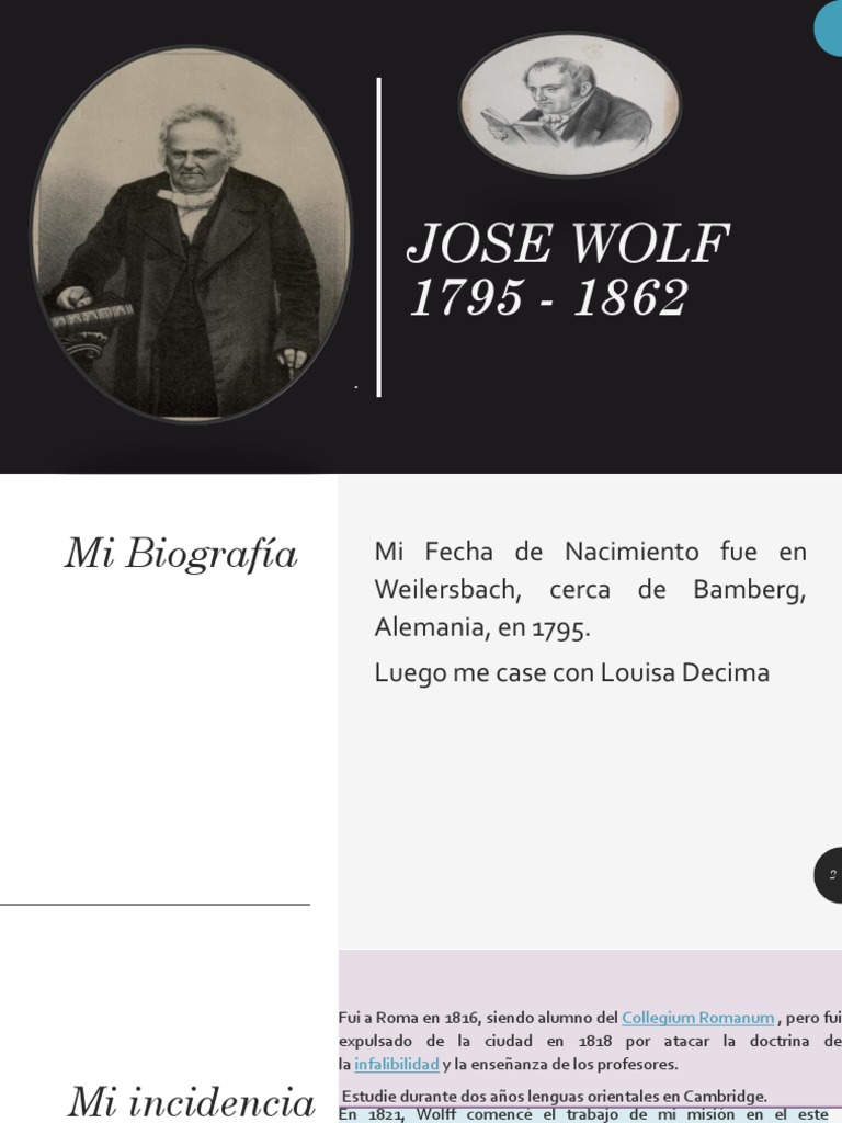 Jose Wolf | PDF | anglicano | luterano